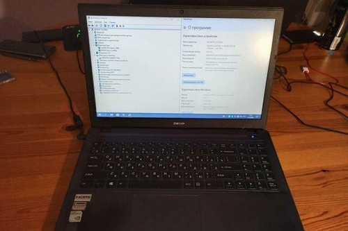 Игровой ноутбук Dexp Atlas H124