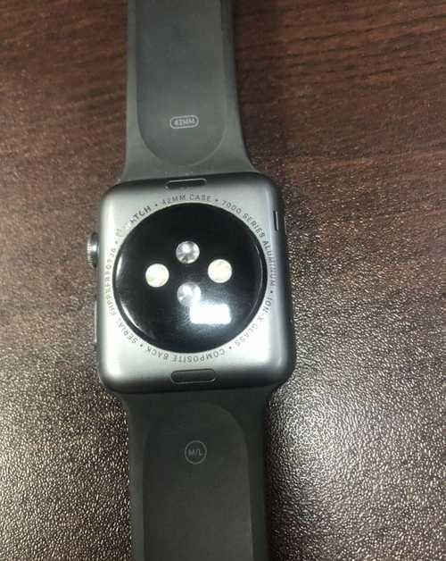 Apple watch s1 42 black