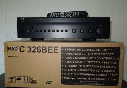 Усилитель NAD C326BEE новый, в упаковке
