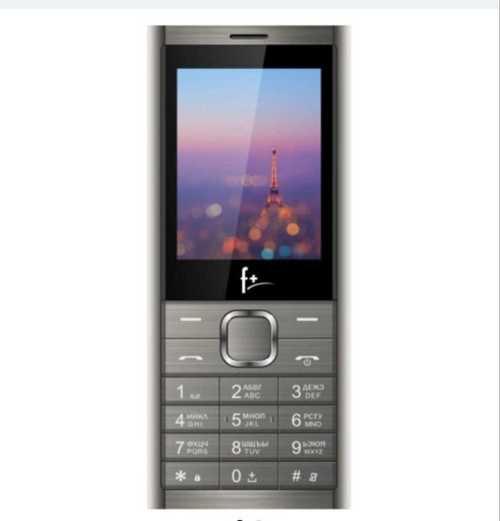 Мобильный телефон F+ B240 темно серый