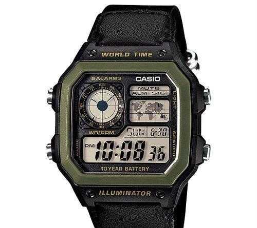 Часы наручные Casio AE-1200WHB-1B