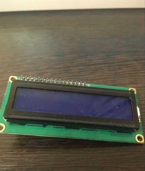 Дисплей lcd1602 + I2C адаптер