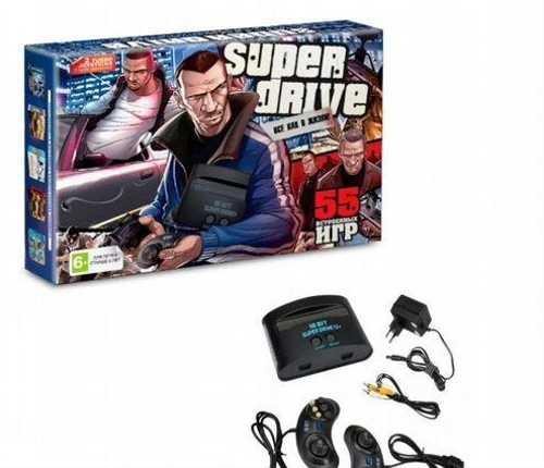 Игровая приставка Сега Sega Super Drive Gta 55 игр