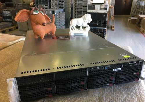 Supermicro SYS-6027R 2x Xeon E5-2630L 48 Gb