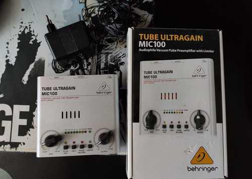 Behringer MIC100 Tube UltraGain