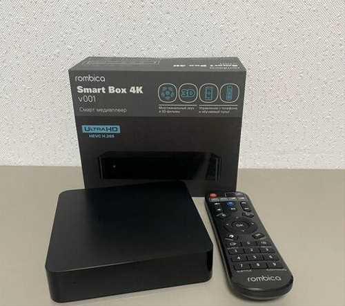 TV приставка Медиаплеер Rombica Smart Box 4K v001