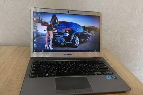 Тонкий и мощный ноутбук Samsung 530U3C, i5, SSD