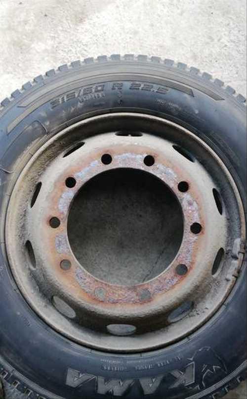 Kamaz, MAZ, Volvo R22.5 Штампованные; 4шт; 10x225;
