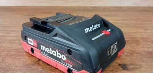 Аккумулятор Metabo 18V LiHD 4А/ч