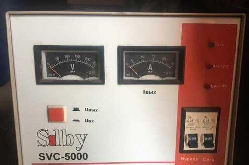 Стабилизатор напряжения "Solby SVC - 5000"