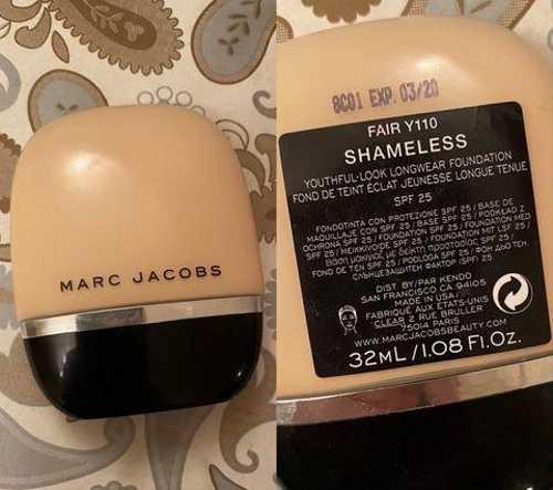 Тональный крем Marc Jacobs Shameless foundation