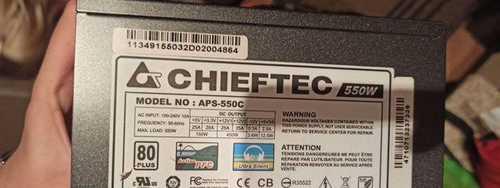Блок питания chieftec 550 вт