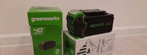 Аккумулятор и зарядное устройство Greenworks