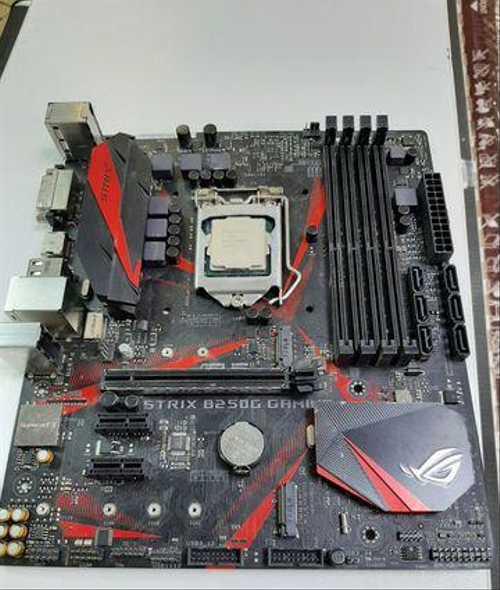 Комплект Мат плата 1151 + проц intel i5 7500
