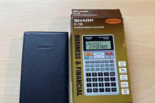 Калькулятор научный Sharp EL 738
