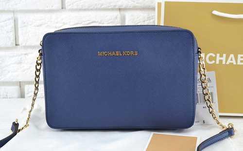 Michael Kors Jet Set Mini синяя