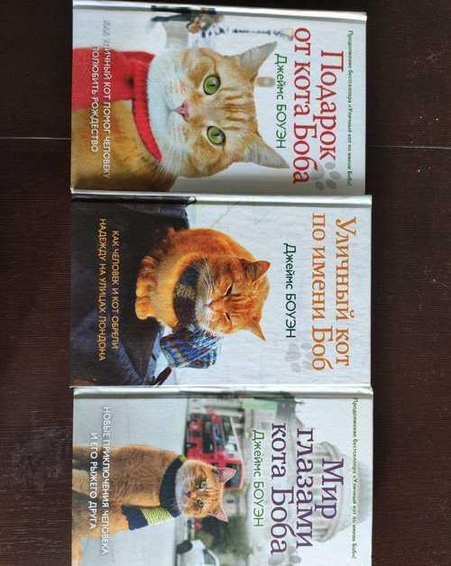 Книги про кота Боба