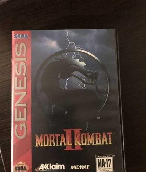 Mortal Kombat II 2 sega genesis