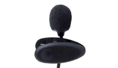 Микрофон Ritmix RCM-101 (клипса, черный)