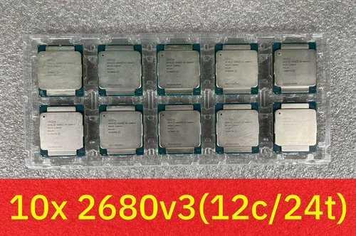 10x Intel Xeon 2680v3 LGA 2011-3