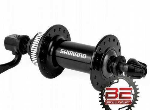Втулка передняя Shimano MT200, CL, QR 9мм