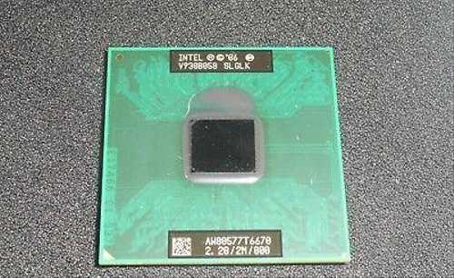 Процессор lntel Core 2 Duo T6670 CPU