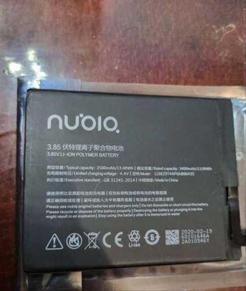 Новый аккумулятор на ZTE Nubia z11 mini s