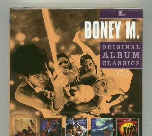 Новый 5CD Box Boney M. 1976 - 1981