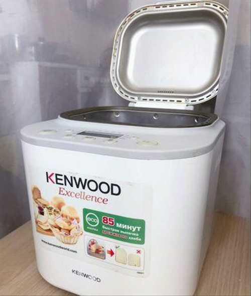 Хлебопечь kenwood bm260 белая
