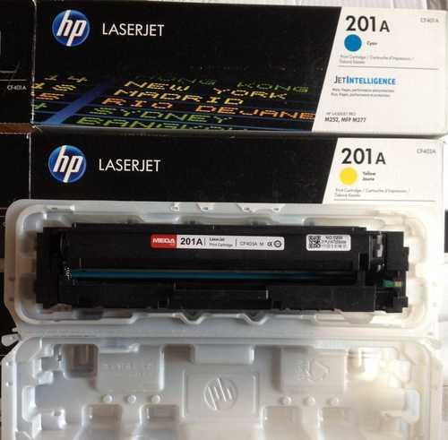 Hp laserjet print cartridge 201a б/у