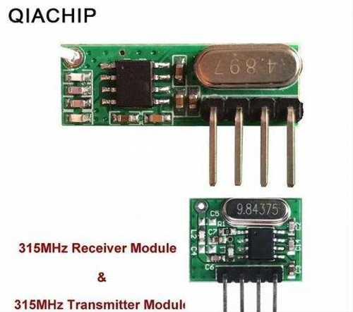 Qiachip 315 mhz РФ передатчик и приемник супергете