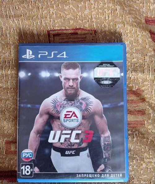 UFC 3 - диск PS4