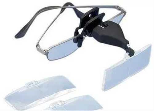 Лупа Стрекоза-1 на ваши очки прищепка