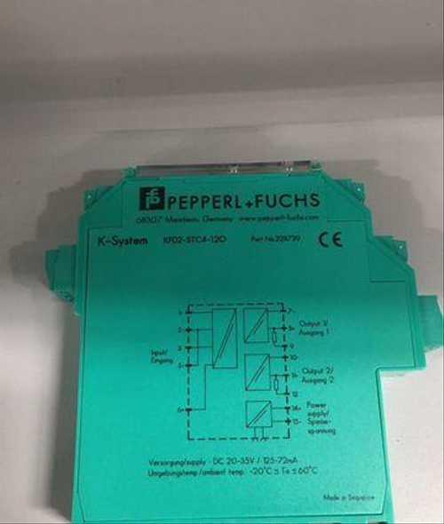 Барьер искробезопасности KFD2-STC4-Ex1.2O