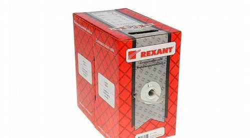 Кабель витая пара Rexant UTP 4PR 24AWG, CAT5e