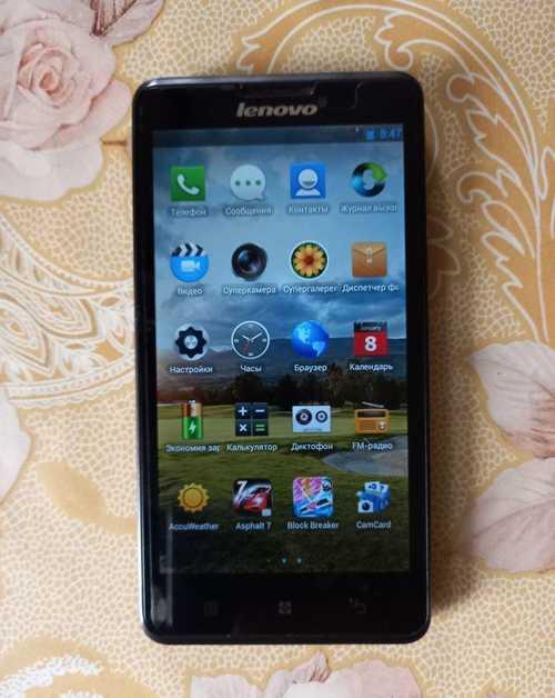 Смартфон Lenovo P 780