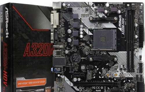 MB ASRock AB350M-HDV R4.0 AM4 mATX