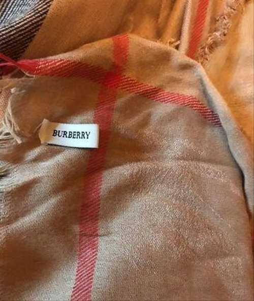 Палантин burberry оригинал