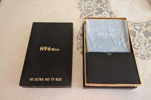 TV приставка H96 Max, 4G RAM 64G rom Android 7.0