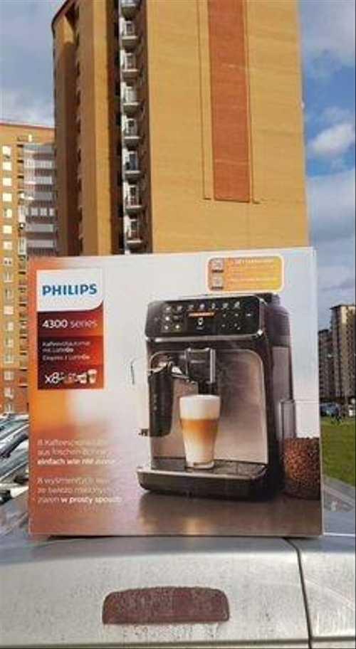 Кофемашина Philips 4300 series Latte Go 8