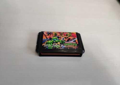 Sega Mega drive картридж Turtles / Черепашки