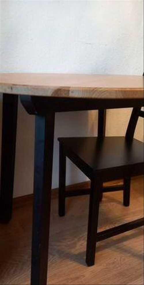 Обеденный стол бу gamlared гамларед + 2 стула