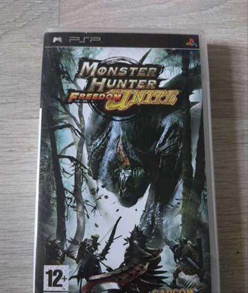 Диск psp monster hunter freedom unite