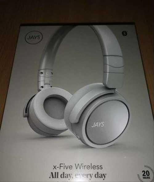 Новые наушники Jays x-Five Wireless