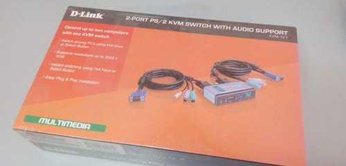 KVM-переключатель D-Link KVM-121