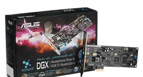 Asus звуковая карта asus xonar dgx