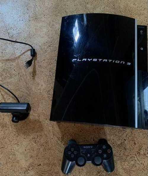 Sony playstation 3 PS3 fat PS camera + 22 игры (mi