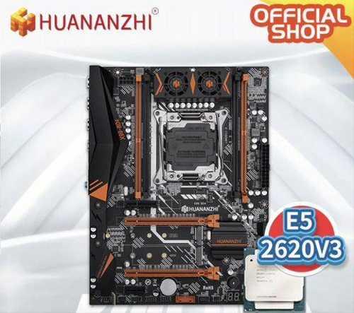 Mат плата huananzhi X99 +проц 6 ядер 12 потоков