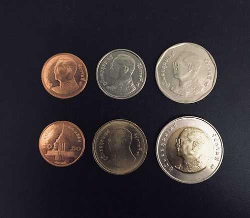 Набор тайских монет