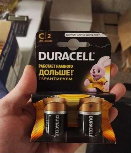 Батарейка C/LR14 Duracell Элемент питания